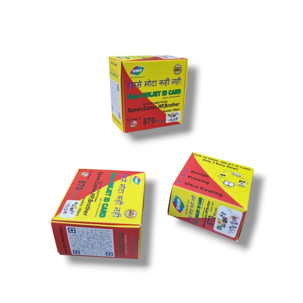 GMP 870 Micron Nano V2 Inkjet PVC Cards for Epson