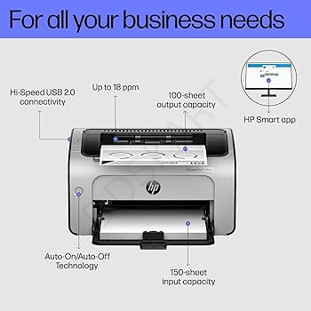 HP Laserjet Pro P1108 Printer ,Single Function ,Print, Hi-Speed USB ...
