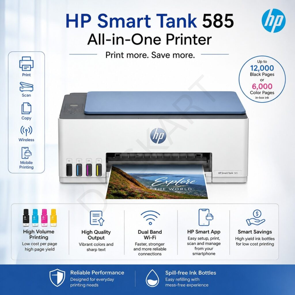 Canon GX6170 Multifunction Printer | Wireless All-in-One Printer